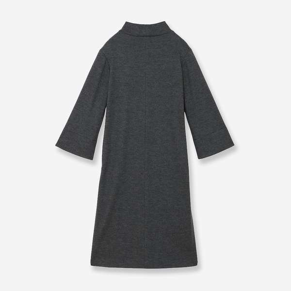 2WAYシルエット】圧縮ウールスムースコクーンワンピース | レディース